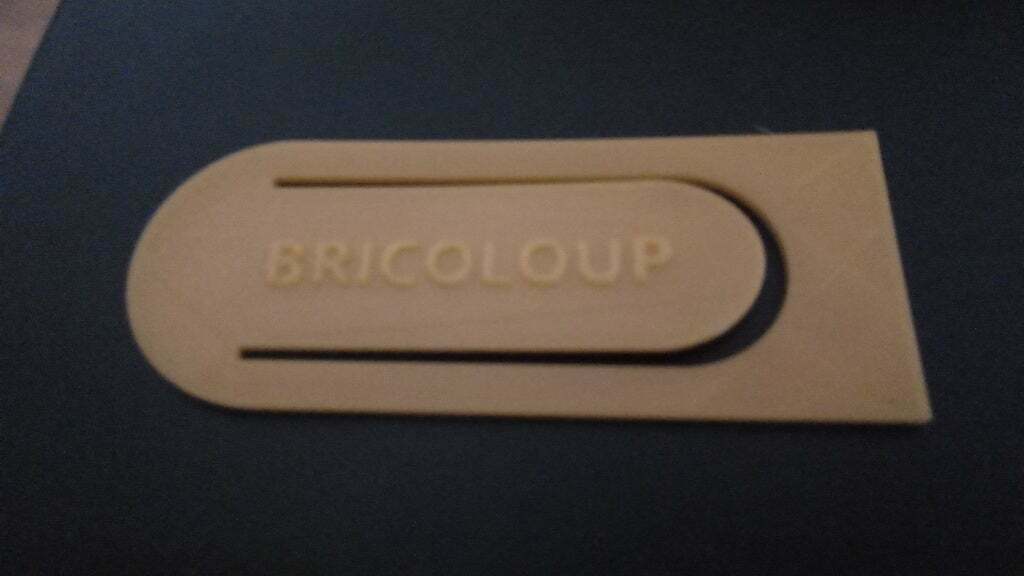 Free STL file Bookmark 🔖 ・3D print design to download・Cults